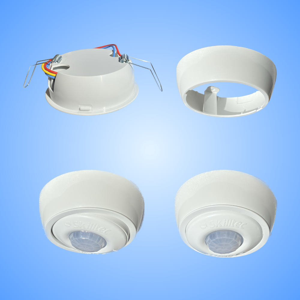 ORBIT – Sensor de Presença de Sobrepor ou Embutir em Teto